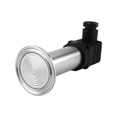 China 50.5mm Sanitary Diaphragm Pressure Transmitter Gas Liquid Sensor with Standard 24V DC for sale