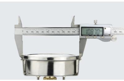 China Hochpräzisions-Mannometer mit Diaphragmenzeiger für Flüssigluftdruckmessung zu verkaufen