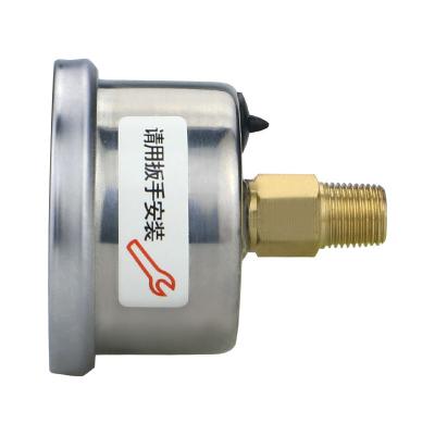 China Gasdruckmessgerät mit hoher Präzision 2,5% 0-16bar mit Edelstahlgehäuse zu verkaufen