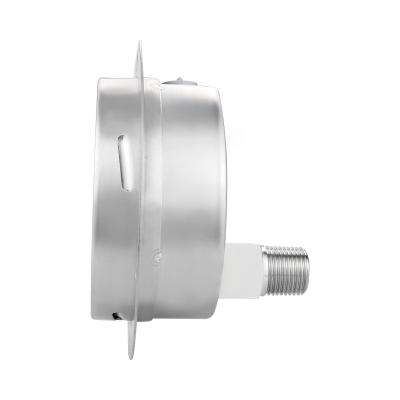 China 99mm Nominal Diameter Back Connected Pressure Gauge for Accurate Pressure Measurement for sale