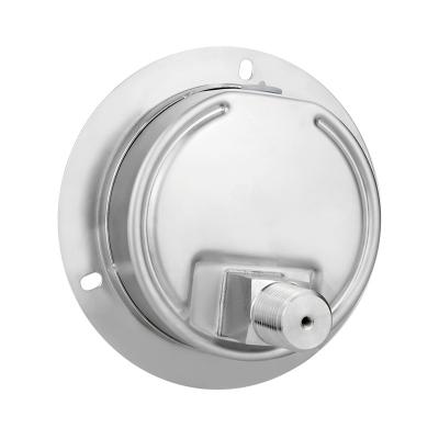 China 99mm Nominal Diameter Back Connected Pressure Gauge for Accurate Pressure Measurement for sale