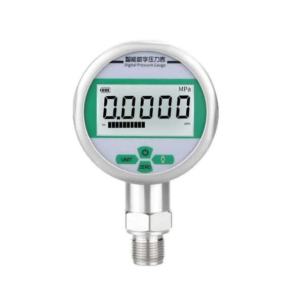 Quality Two Size 7 Battery-Powered Digital Pressure Gauge for Hydraulic Precision Measurement for sale