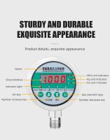 China 304 Stainless Steel Compatible Medium Intelligent Pressure Controller Thread M20*1.5 for sale