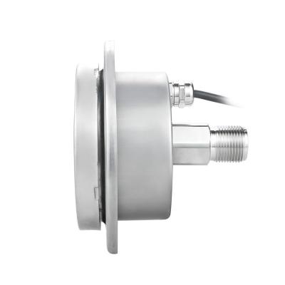 China 80mm All Stainless Steel Precision Air Pressure Gauge with High Accuracy Digital Switch for sale