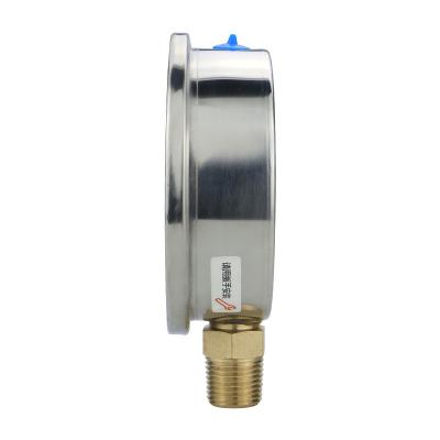 Cina YN100 High Accuracy Glycerine Pressure Gauge in 4 Inch Size with Customizable Options in vendita