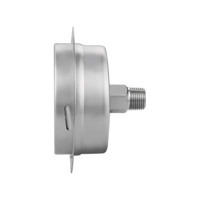 China 100mm 304ss roestvrij staal diafragma capsule micro manometer brandstofdrukmeter voor OEM Te koop