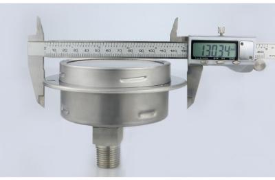China Zurückverbundene 99mm-Druckmessgerät zur präzisen Messung des Gas- und Wasserdrucks zu verkaufen