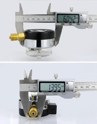 China High Pressure Hydraulic Oil Pressure Gauge with Electrical Contact Range 60MPa for sale