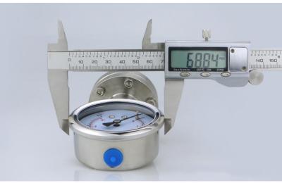 Cina Filtro G di connessione 304 di acciaio inossidabile, misuratori di pressione a diaframma per sistemi idraulici in vendita