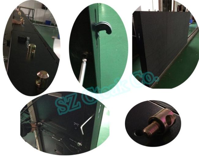 Full color die-casting cabinet rental pantalla led signage video wall panel p2.6 p2.97 500*500 indoor led display for events