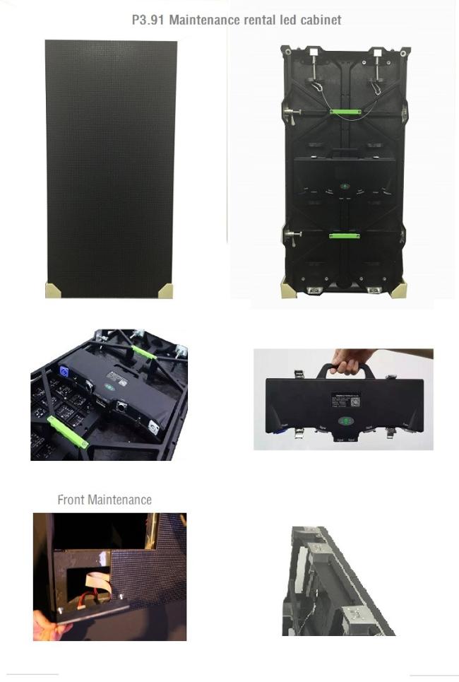 Rental p3.9 full color led screen indoor price video wall led display p3.91 for the stage