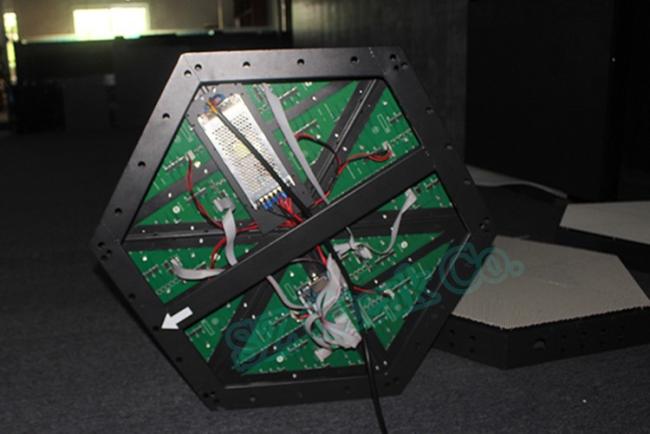 Customized creative led pixel P5 mm indoor Nightclub full color video led dj booth display panels for disco