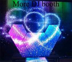 new product  pantallas led para dj 3d effect DJ Booth led display screen indoor for stage pub