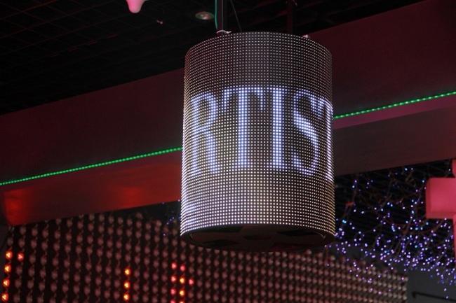6mm flexible led video wall customized screen display