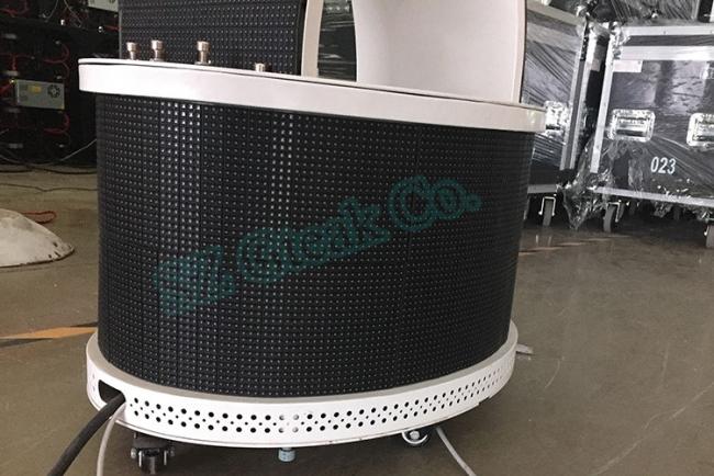 6mm flexible led video wall customized screen display