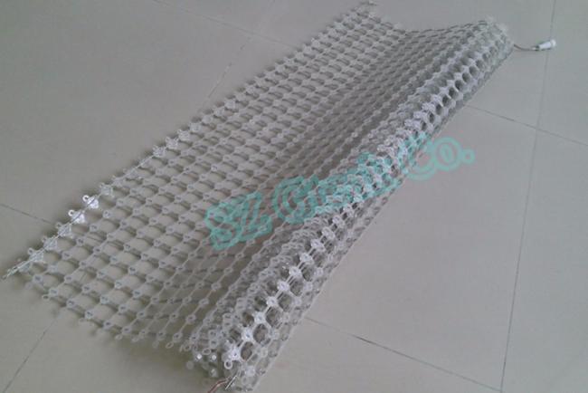 P30 outdoor mesh led for building surface