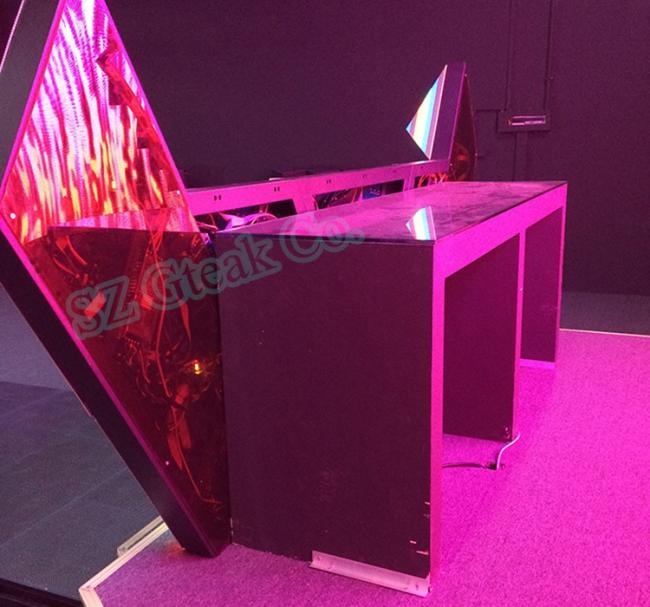 Mooncell led display control card led dj booth table
