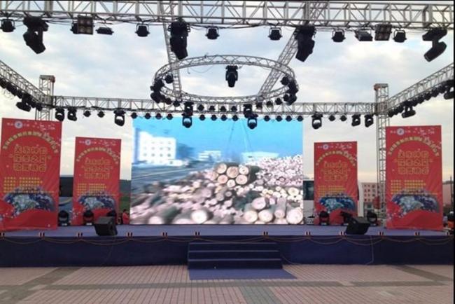 outdoor led display screen stage background led video wall for concert