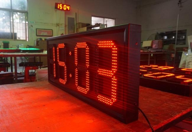 customized 7 segment stadium clock led display