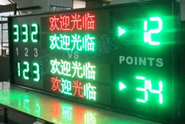customized electronic table tennis basketball volleyball scoreboard digit led display