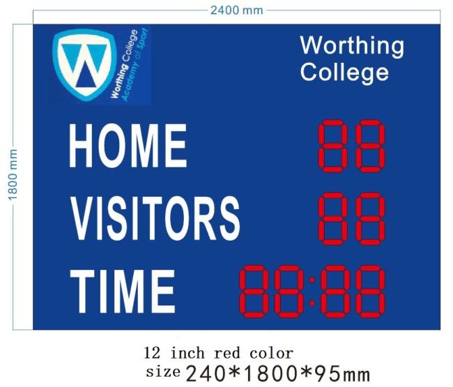 customized electronic table tennis basketball volleyball scoreboard digit led display