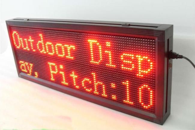 Single color bus led display screen high brightness