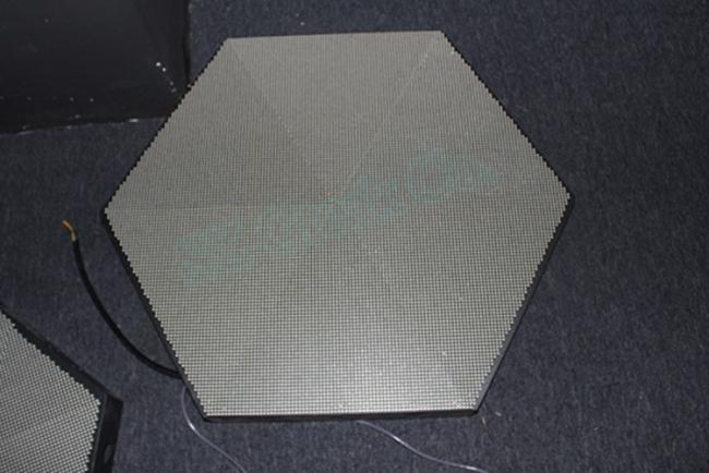 5mm pantalla led triangular para interior