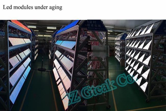 Waterproof anti collision smd rgb die casting front access  led panel p1.25 p1.5 p1.86  p1.9 p2.indoor gob  led display screen