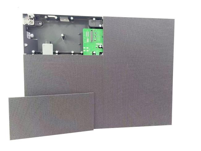 Waterproof anti collision smd rgb die casting front access  led panel p1.25 p1.5 p1.86  p1.9 p2.indoor gob  led display screen