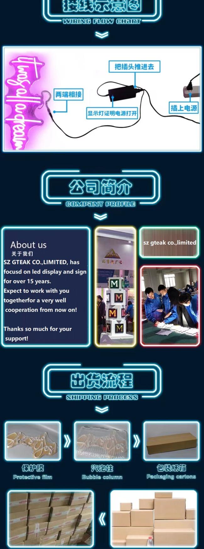 wholesale dropshipping electronic christmas better together will you marry me anime beer letter led light neon sign custom logo