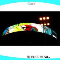 China 6mm flexible led video wall customized screen display for sale