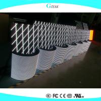 China 6mm flexible led video wall customized screen display for sale