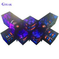 China 3D effect full color led dj booth for sale