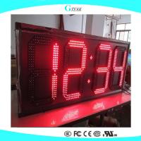 China Media Datasheet 24 Inch Big 7 Segment Display Red Color LED Module with SDK Function and Datasheet for sale