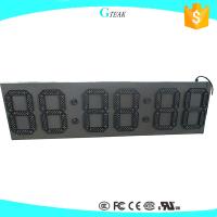 China multi-color 6 digit 7 segment digital led clock display screen for sale