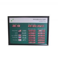 Quality led display currency exchange rate board for bank for sale