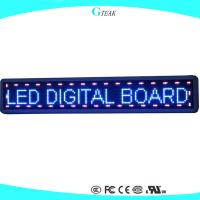 China Single color bus led display screen high brightness for sale