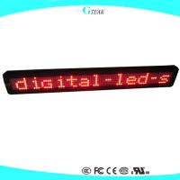 China Scrolling running message electronic led display for sale