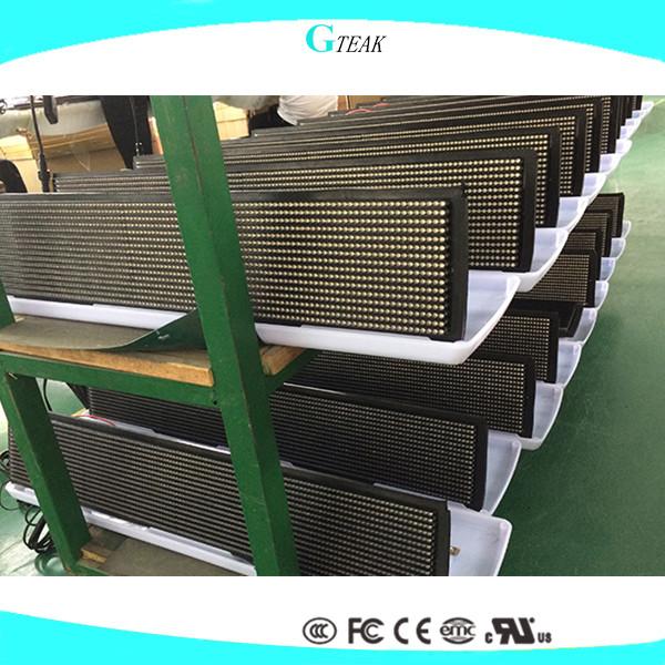 Quality Hot! P10 double sided outdoor scrolling led open sign for advertising for sale