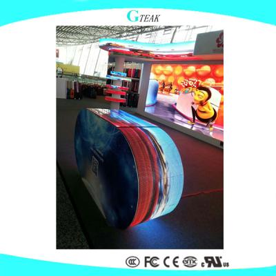 China 320*160mm Indoor RGB Full Color P2 P3 P4 P5 P6 Flexible LED Display Screen Panel Module for Customized Video Advertising for sale