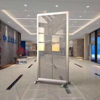indoor color led video wall glass window hd transparent led screen display factory price