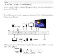 China Multi function all in one led screen display novastar vx4s led video processor for sale