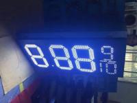 China 15 inch 7-segment led large red color outdoor digit for sale