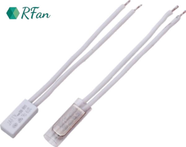 Quality BW-02 Series 85℃ Small Over Heat Protector Thermal Cutoff 250V for sale