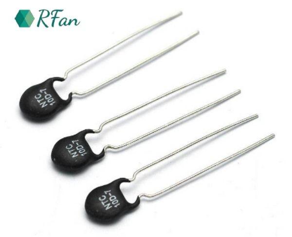Quality MF72 Series 10D-7 NTC Power Thermistor For Electronic Ballast for sale
