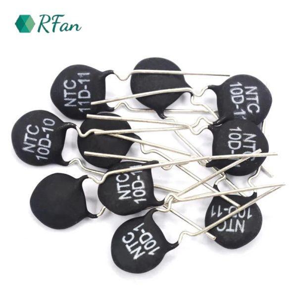 Quality MF72 Series 10D-7 NTC Power Thermistor For Electronic Ballast for sale