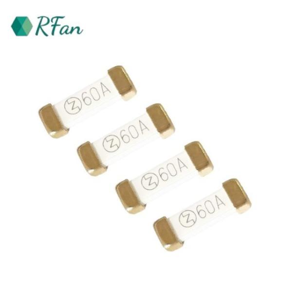 Quality 2410/1808 Surface Mount Fuse Ceramic Patch Chip Fuses 60A 125V/250V/300V for sale