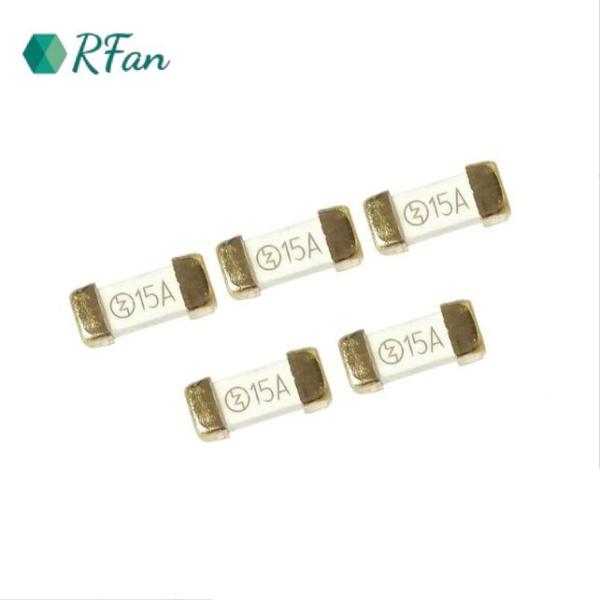 Quality 2410/6125/1808 15A Surface Mount Fuse 125V/250V/300V Ceramic Patch Fuses for sale