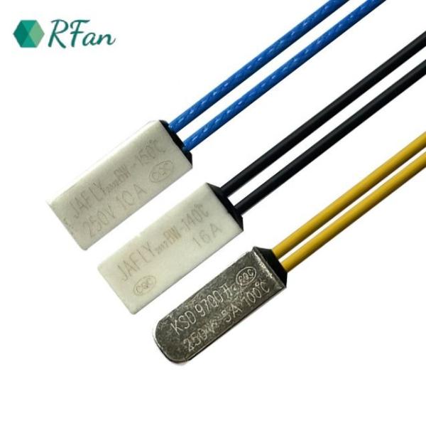 Quality KSD9700 Thermal Protector Thermal Cutoff 250V for Power supplies for sale