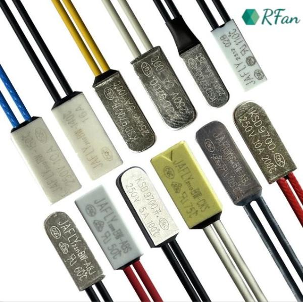 Quality KSD9700 Thermal Protector Thermal Cutoff 250V for Power supplies for sale